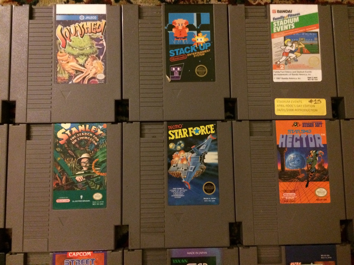 Super Massive NES Collection SOLD! | Nate Duke | Wholesome Maniac ...